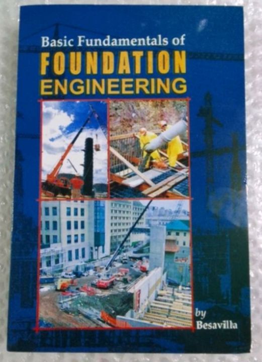 Basic Fundamentals of Foundation Engineering Besavilla | Lazada PH