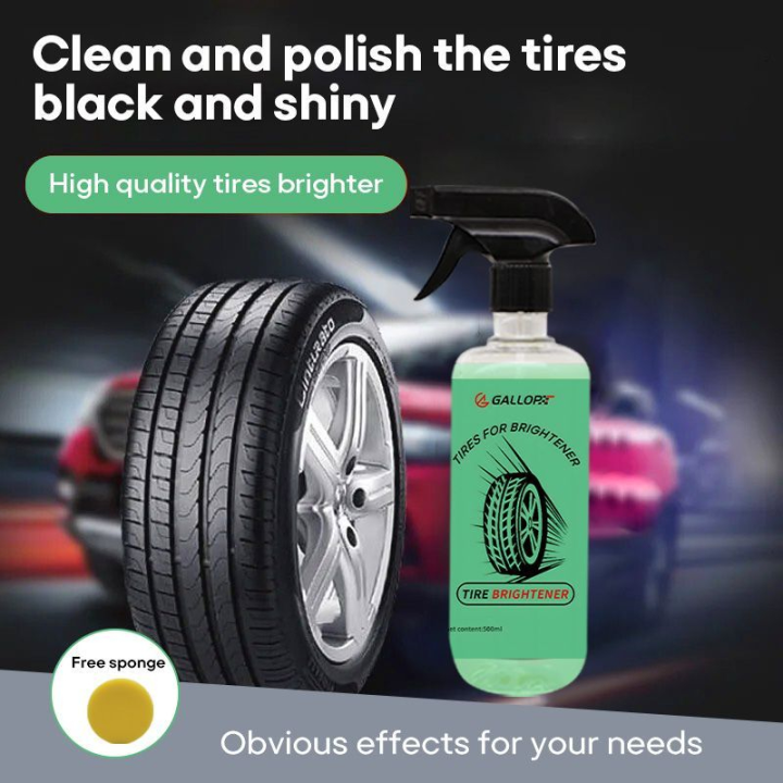 D-700 Gallop Tire Cleaner Car Tire Black Retreading Maintenance Car ...