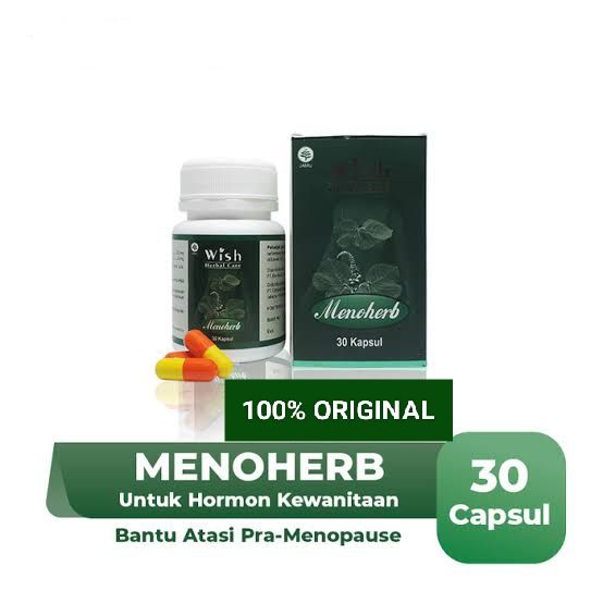 MENOHERB Herbal Menopause Dr Boyke ORIGINAL WISH HERBAL CARE | Lazada Indonesia
