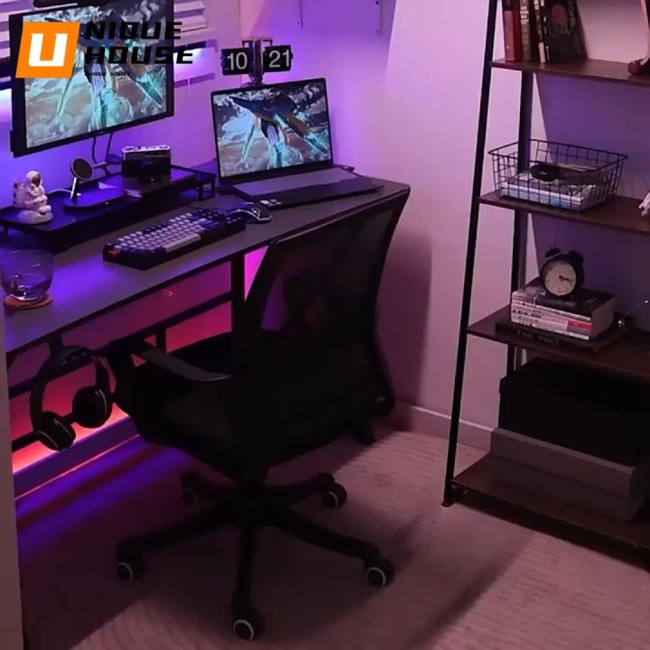 Gaming Table for E-Sport/Computer/PC/Study Thicker & Stable Anti ...