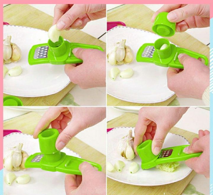 Pengisar Bawang putih / Garlic pressure | Lazada
