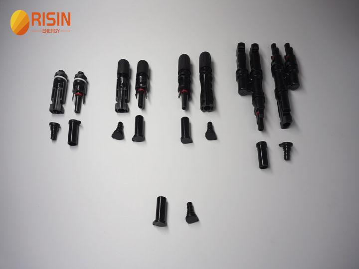 Solar MC4 connector Extension Cable With Cap use in ABS Housing Double ...