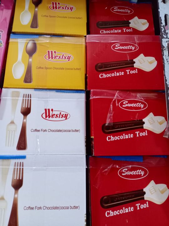 SPOON, FORK, CHOCOLATE CANDY 30 PACK SET | Lazada PH