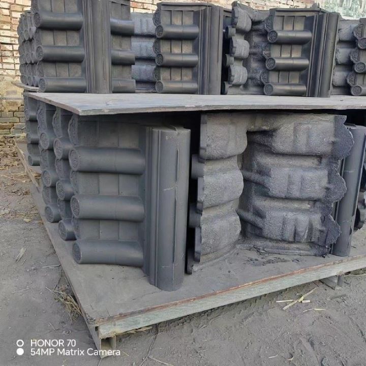 Cement Tile Roofing Plain Color Villa Concrete Ridge Tile Big Wave Form ...