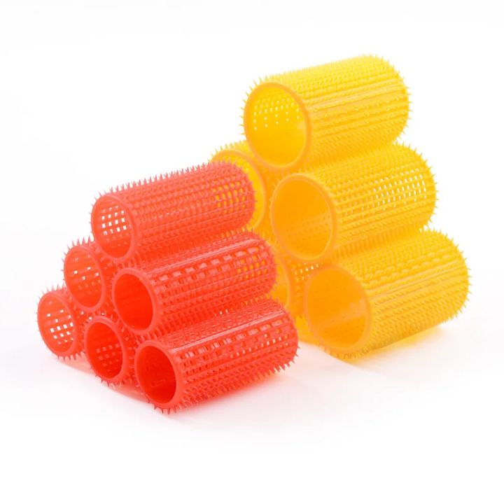 Self-Gripping Hair Curlers for Bangs Fluffy Wave Styling Tool No Heat ...