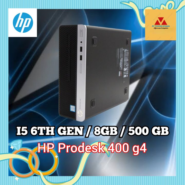 INTEL I5 6TH GEN / 8GB / 500GB / HP 400 G4 MODEL / REFURBISHED | Lazada PH