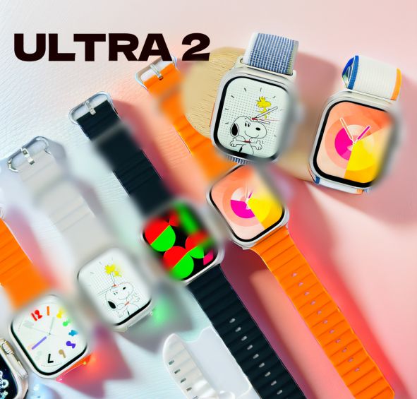 ULTRA 2 Smartwatch: 2.01-inch, Wireless Charging, Health Monitoring ...