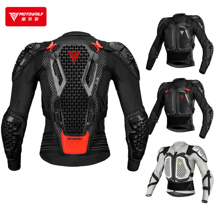 Motorcycle Jacket Men Women Motorcycle Full Body Armor Jacket Moto ...