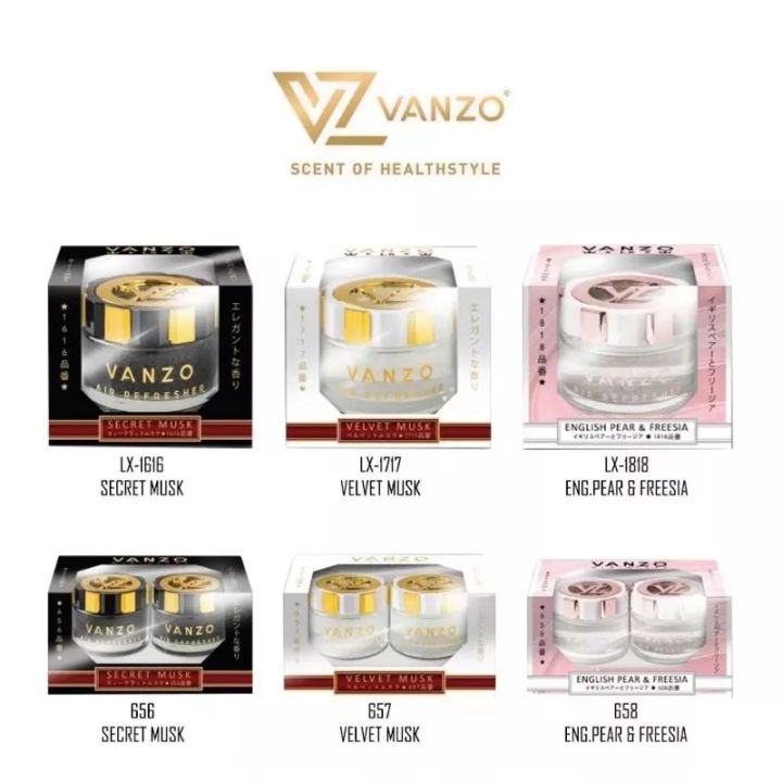 Ready Stock Original Vanzo Car perfume car air freshener Car refresher ...