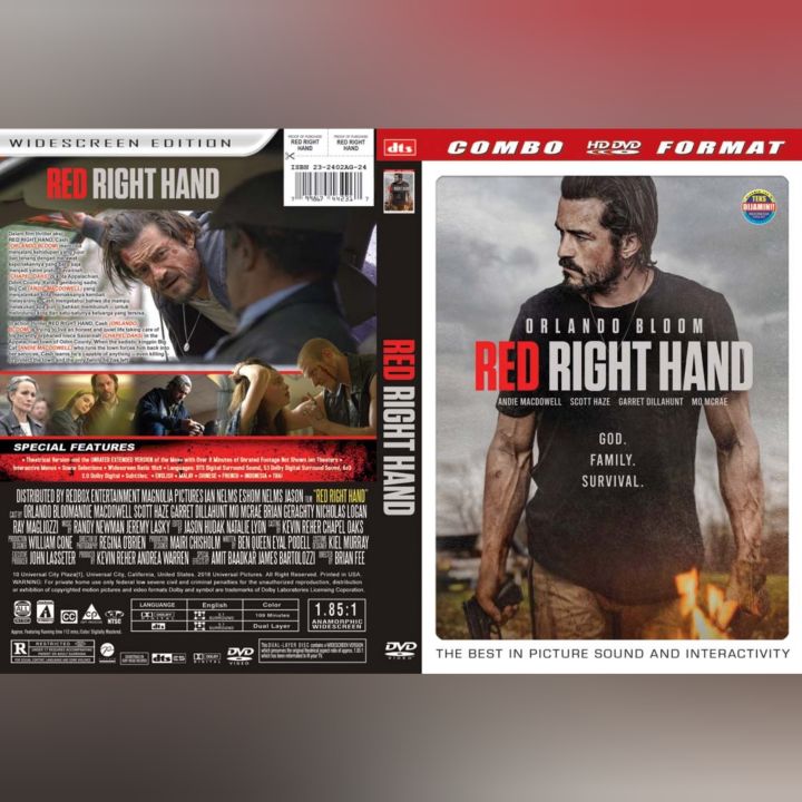 Dvd Film Right Red Hand (2024) | Lazada Indonesia