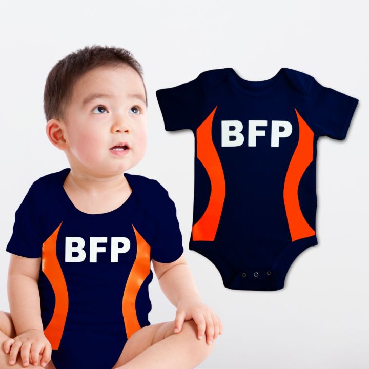 Baby Onesies PH BFP Fireman Uniform Career Baby Onesie 0-12 months ...