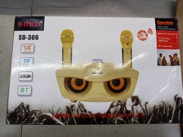 SDRD KARAOKE SPEAKER (SD-306) | Lazada PH
