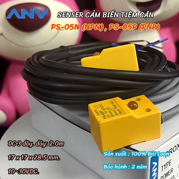 ANV Cảm biến tiệm cận ANV PS-05N NPN, PS-05P PNP Winsun | Lazada.vn