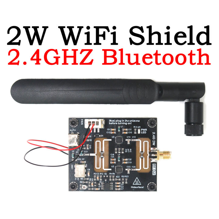 2.4GHz Wifi Jammer mô-đun 2W RF Bộ khuếch đại công suất tần số điều ...