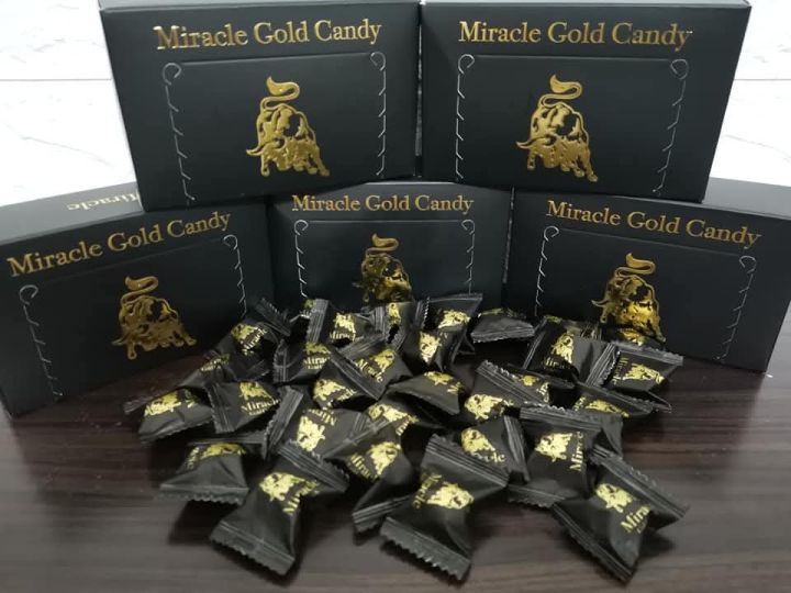 Miracle Gold Candy Original 1 Box Isi 30 Pcs Asli Original Stamina ...