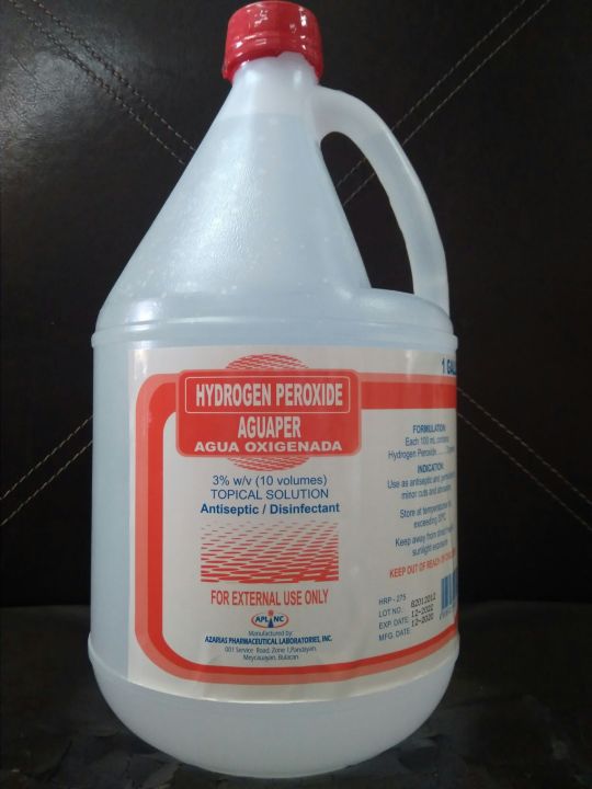 Hydrogen Peroxide gallon aguaper | Lazada PH