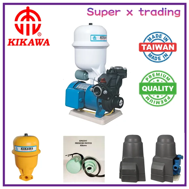 KIKAWA AUTOMATIC PUMP KP852NT/Pressure Tank Water Pump/ KIKAWA PRESSURE ...