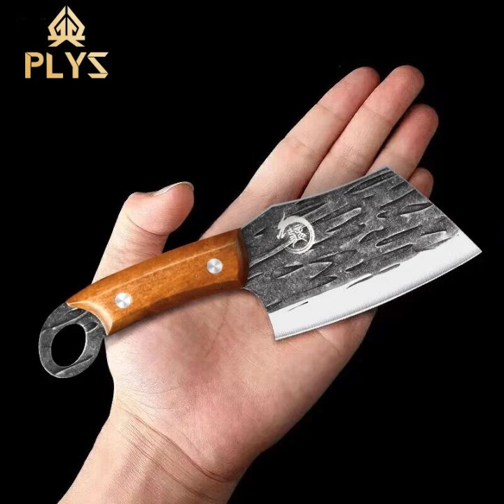 Mini kitchen knife Forging stainless steel meat cutting knife killing ...