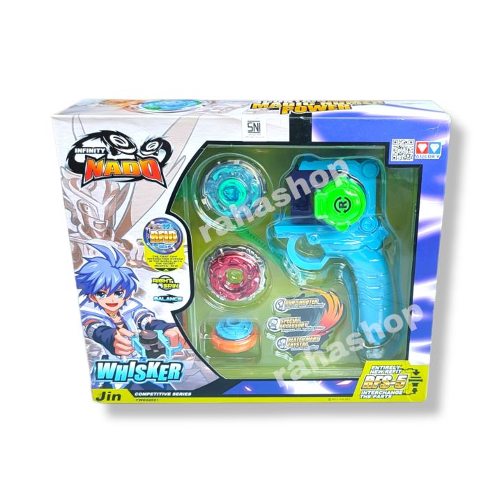 Gasing Petarung infinity Nado Kompetitif Series Gasing Metal | Lazada ...