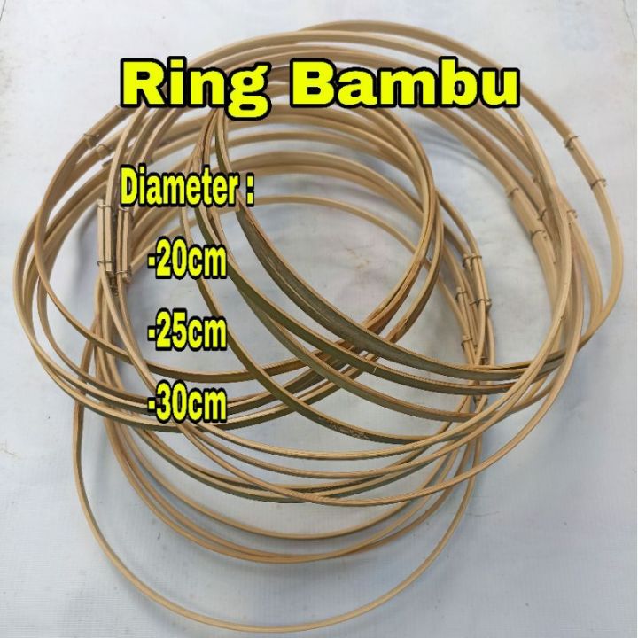 Bambu Melingkar Serbaguna Wengkuan Turus Ajir Penyangga Tanaman ...