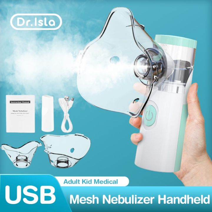Medical Handheld Portable Nebulizer UBS Charging Ultrasonic Nebulizer ...