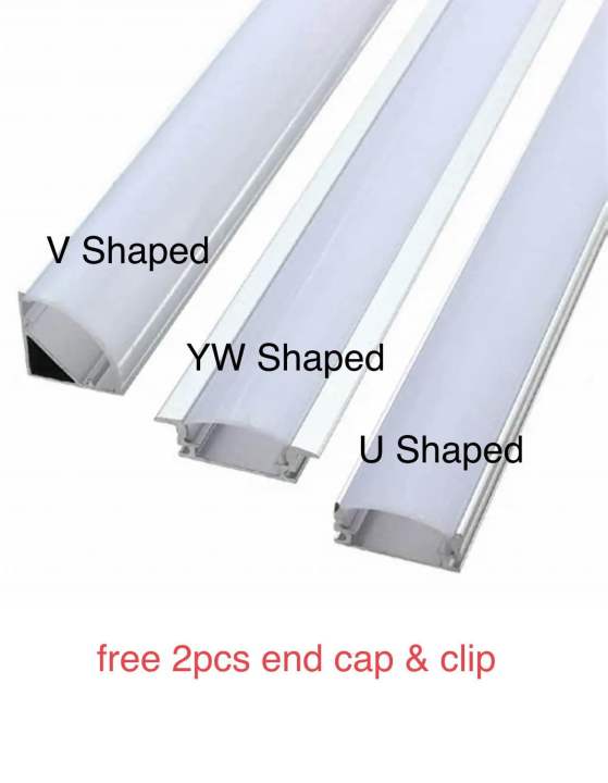 100 cm aluminum linear light track | Lazada PH