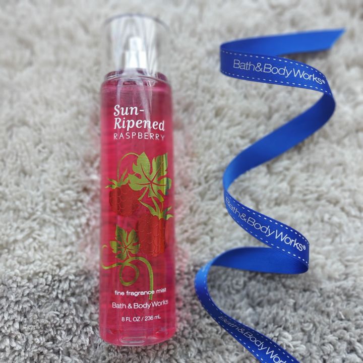 Original Bath & Body Works USA Sun Ripened Raspberry Fine Fragrance ...