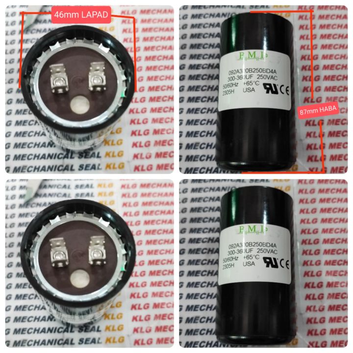 BMI USA CAPACITOR 300-360UF 250V | Lazada PH