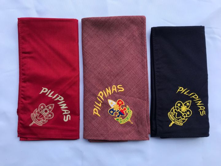Scout Scarf Official Rover Senior Adult Neckerchief or Carabao Slide ...