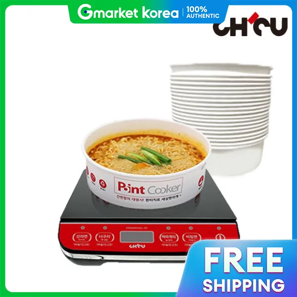 Chichikuku Ih One-Touch Instant Ramen Cooker L_A Set / Han River Ramen ...