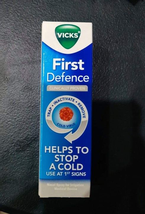 Vicks First Defence Nasal Spray for nose stops a cold | Lazada PH