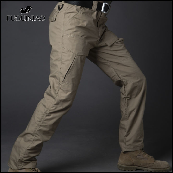 FUGUINIAO Men's elastic and waterproof pants, casual sportswear pants ... FUGUINIAO Men's elastic and waterproof pants, casual sportswear pants ...