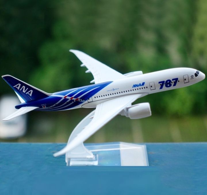 ANA AIRLINES B787 DIECAST AIRPLANE MODEL |16CM| | Lazada PH