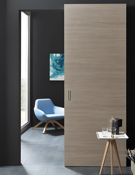 concealed hinges barn door slide track Soft Closing Interior Wall Barn ...