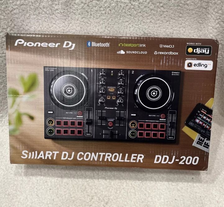 Pioneer DJ DDJ-200 Smart 2-Deck DJ Controller, Black | Lazada PH