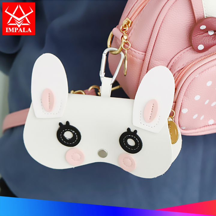 IMPALA JH008 Cute Girls High-end Leather Soft Case for Glassses Metal ...