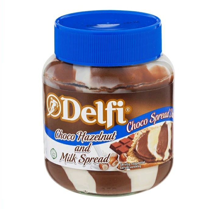 เดลฟี สเปรดช็อกโกแลตเฮเซลนัทและนม Delfi Choco Hazelnut & Milk Spread ...