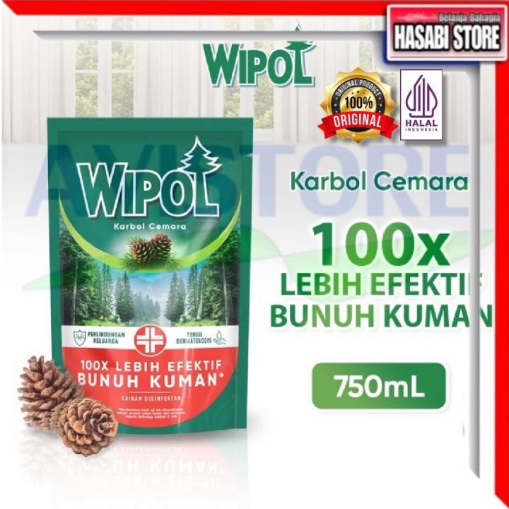 WIPOL 750ml | Lazada Indonesia