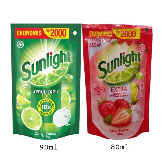 SUNLIGHT SABUN CUCI PIRING 90ml | Lazada Indonesia