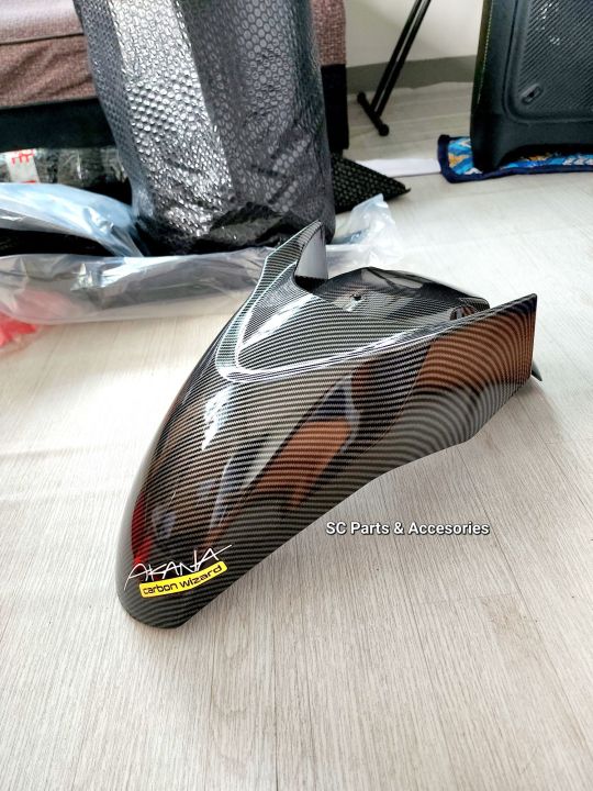 Honda PCX 160 Front Fender Akana Carbon Fiber | Lazada PH
