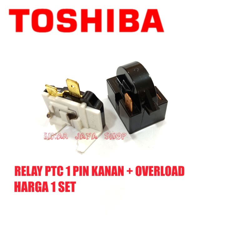 Relay PTC Overload Kulkas TOSHIBA 1 Pintu | Lazada Indonesia Relay PTC Overload Kulkas TOSHIBA 1 Pintu | Lazada Indonesia
