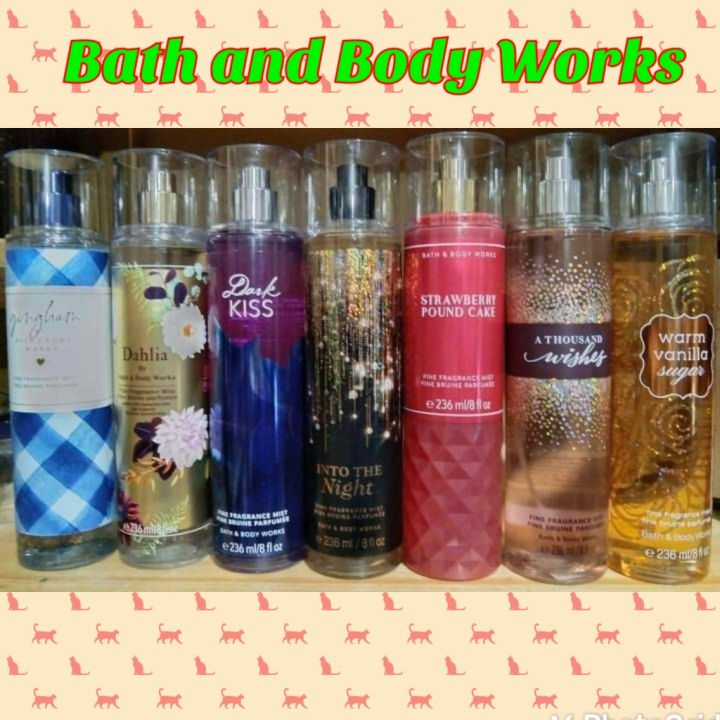 Bath and body works Mist 236ml with barcode | Lazada PH