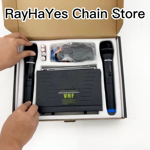 Rayhayes KU-201 Wireless microphone for videoke speaker HD Sound ...