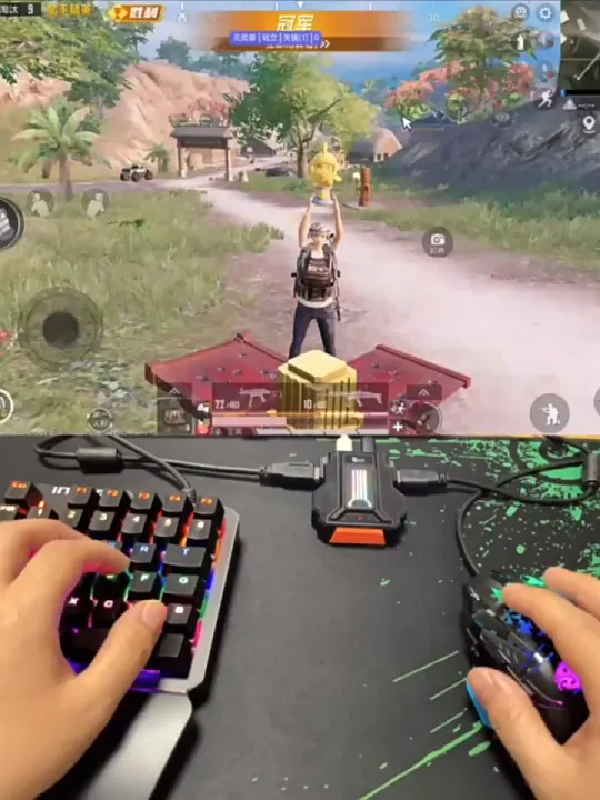 M1 Game keyboard PUBG Artifact Keyboard and Mouse Set Mobile Games ...