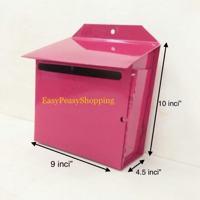 Peti Surat Besi /Iron Post Letter Box/Peti Surat Rumah | Lazada