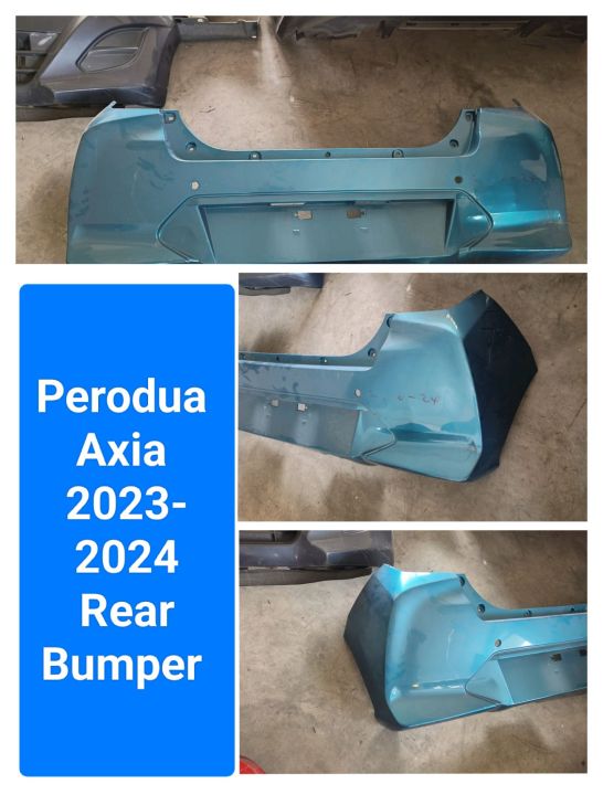 Perodua Axia bumper 2023-2024 Rear bumper | Lazada