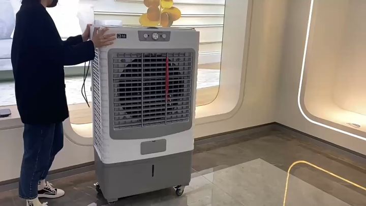 50L Air Cooler Inverter Heavy Duty Air Cooler Fan With Ice Box Electric ...