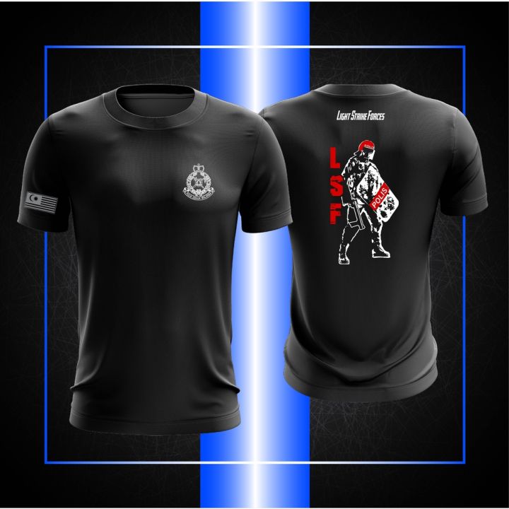 LIGHT STRIKE FORCE TSHIRT MALAYSIA UNISEX BAJU LELAKI PEREMPUAN ROUND ...