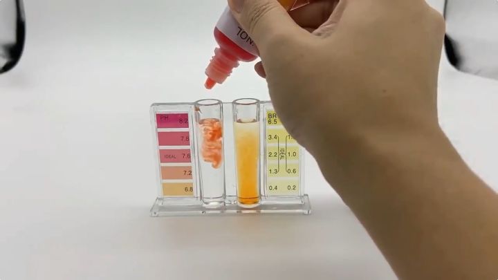 Alat Tes Air Kolam Renang Cepat Klorin Alat Tes Air Kolam Renang 2 Arah ...