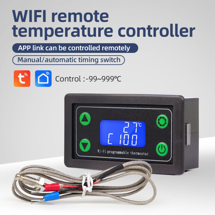 ZFX-WT01 Tuya WIFI Smart Digital Temperature Controller LED Display Thermostat | Lazada PH
